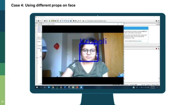 Computer Vision - Real Time Face Recognition using Open CV and Python | PPTX | Photo Editing ...