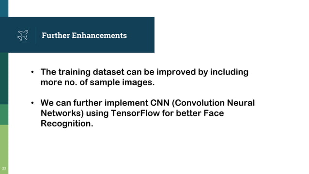 Computer Vision - Real Time Face Recognition using Open CV and Python | PPTX | Photo Editing ...