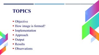 Object Size Detector - Computer Vision | PPT