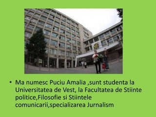 Cv puciu amalia | PPTX