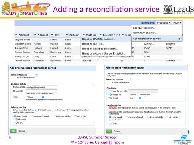 Linking with OpenRefine | PPT