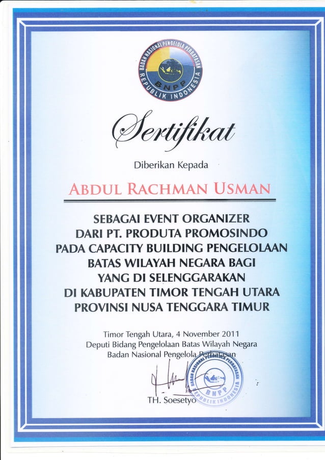 Curicullum Vitae Rachman Usman - Print | PDF