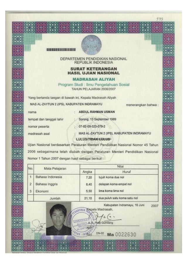 Curicullum Vitae Rachman Usman - Print | PDF