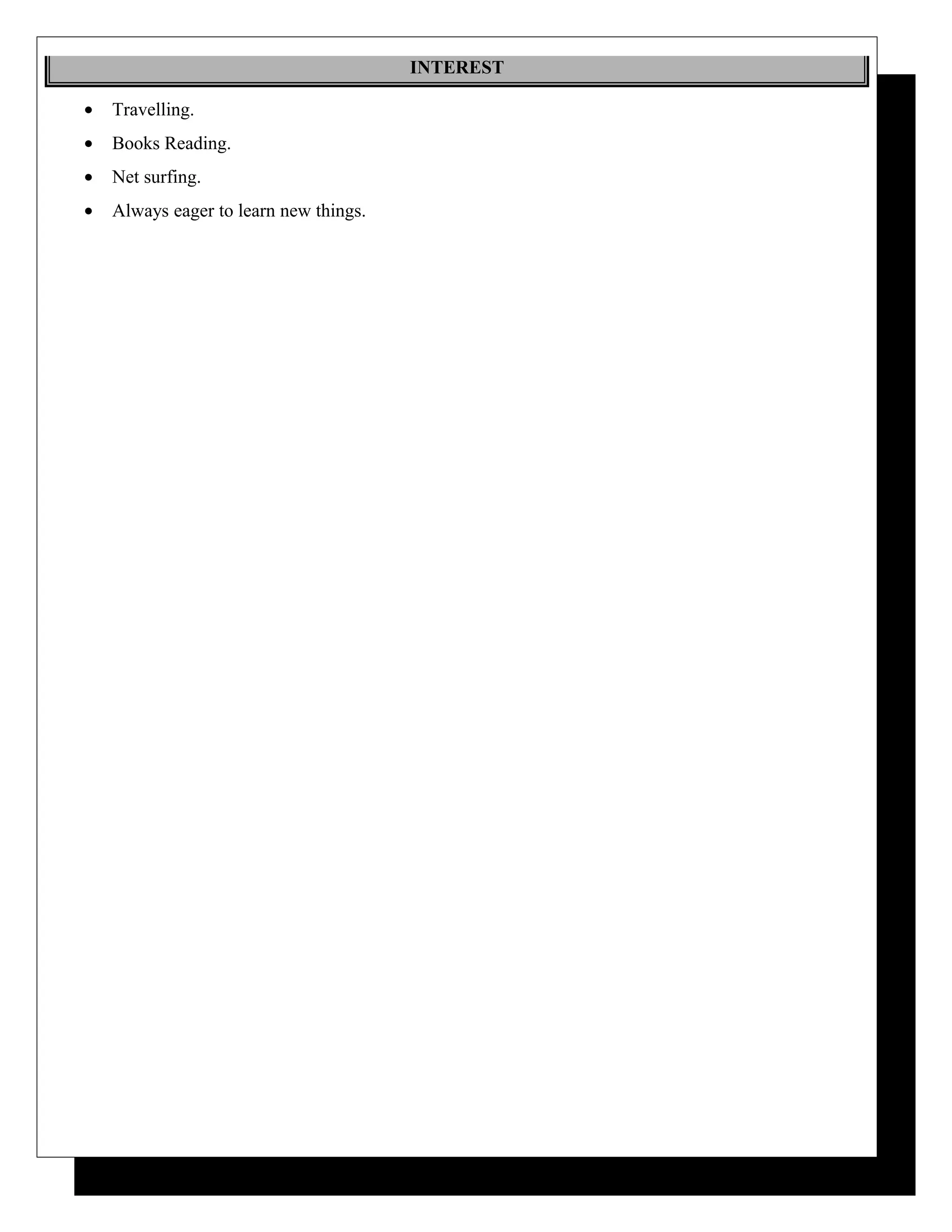 C v raeesh ahmad | PDF