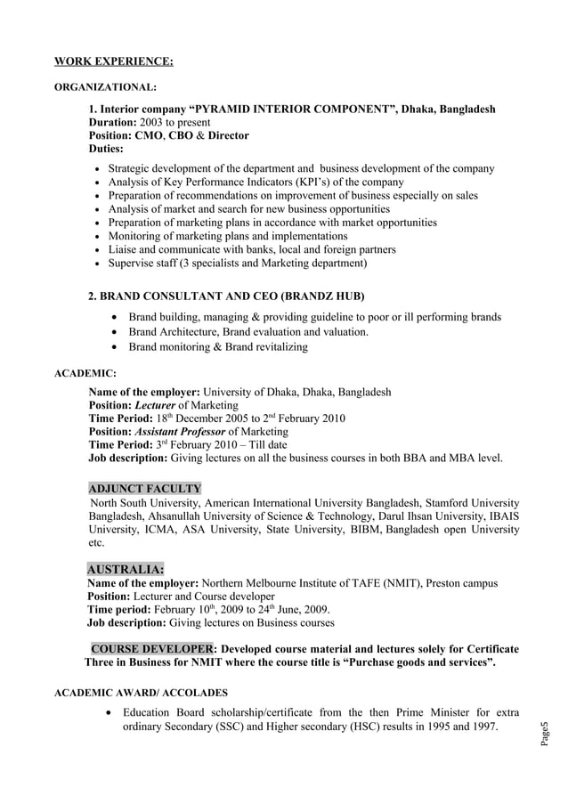 Cv Rafiuddin Ahmed | DOC