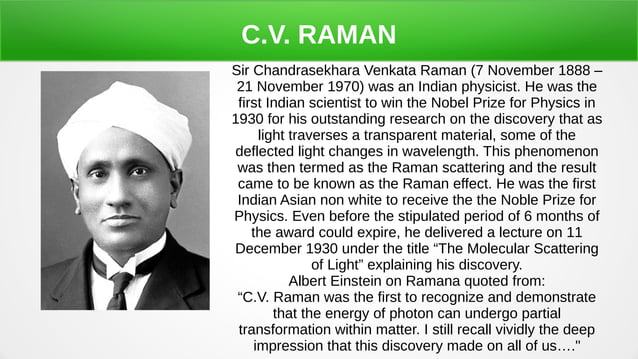Chandrasekhara Venkata Raman | PDF