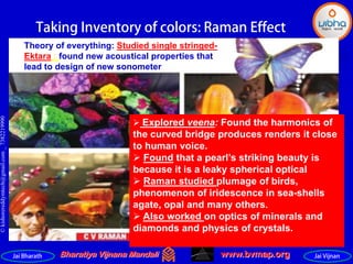 Cv raman - The Pride of India- TELUGU | PDF