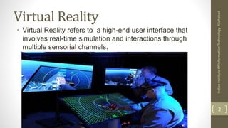 Collaborative Virtual Reality Environment | PPSX