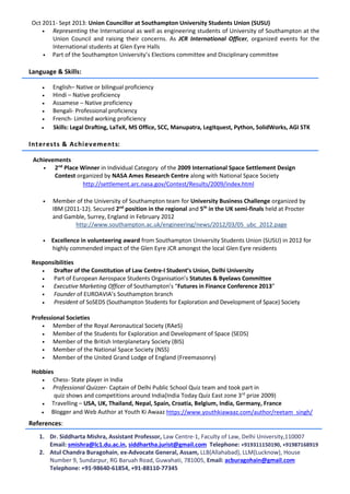 Cv Reetam Singh Aug 2020 | PDF