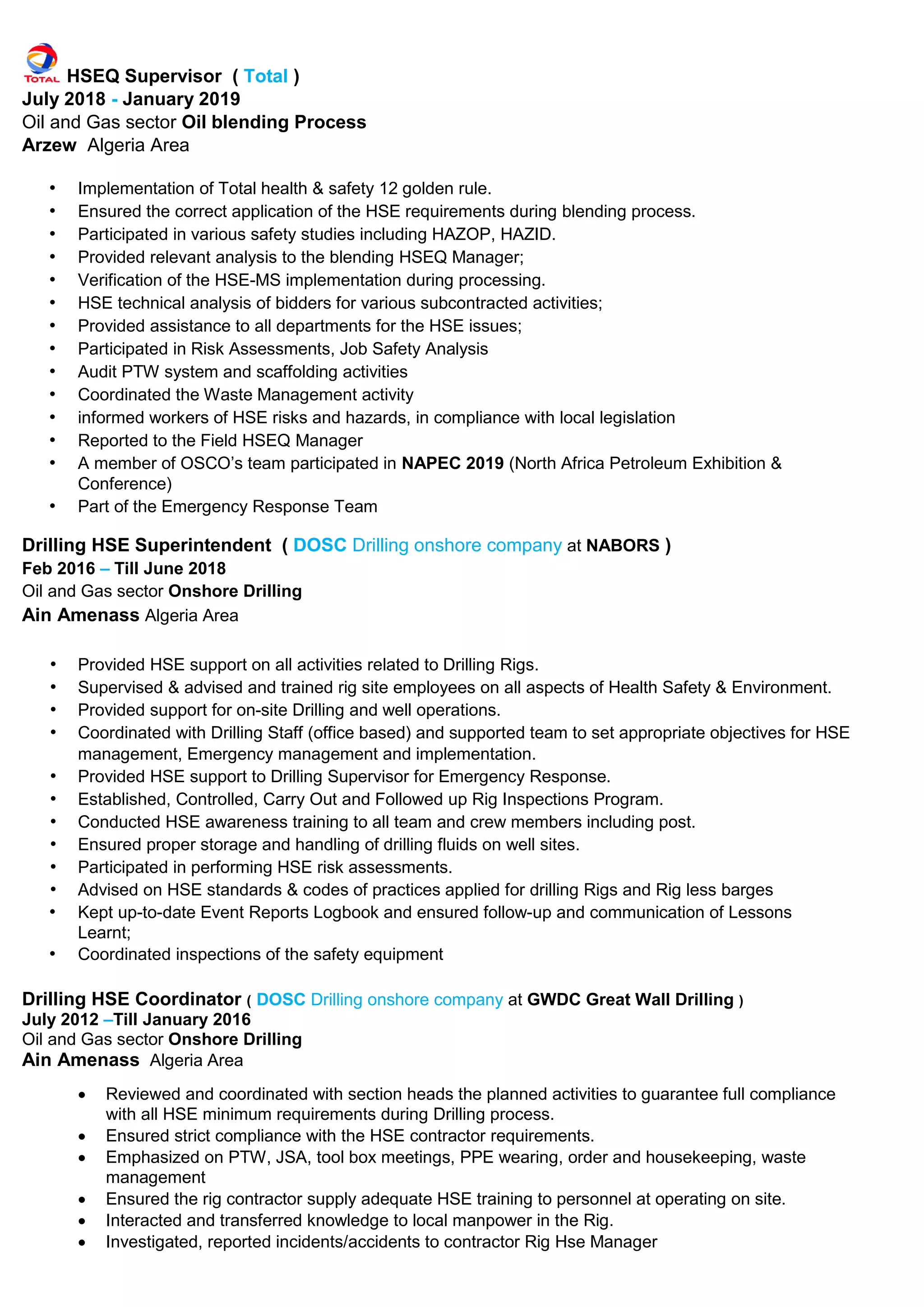 Cv reguieg h last update | PDF