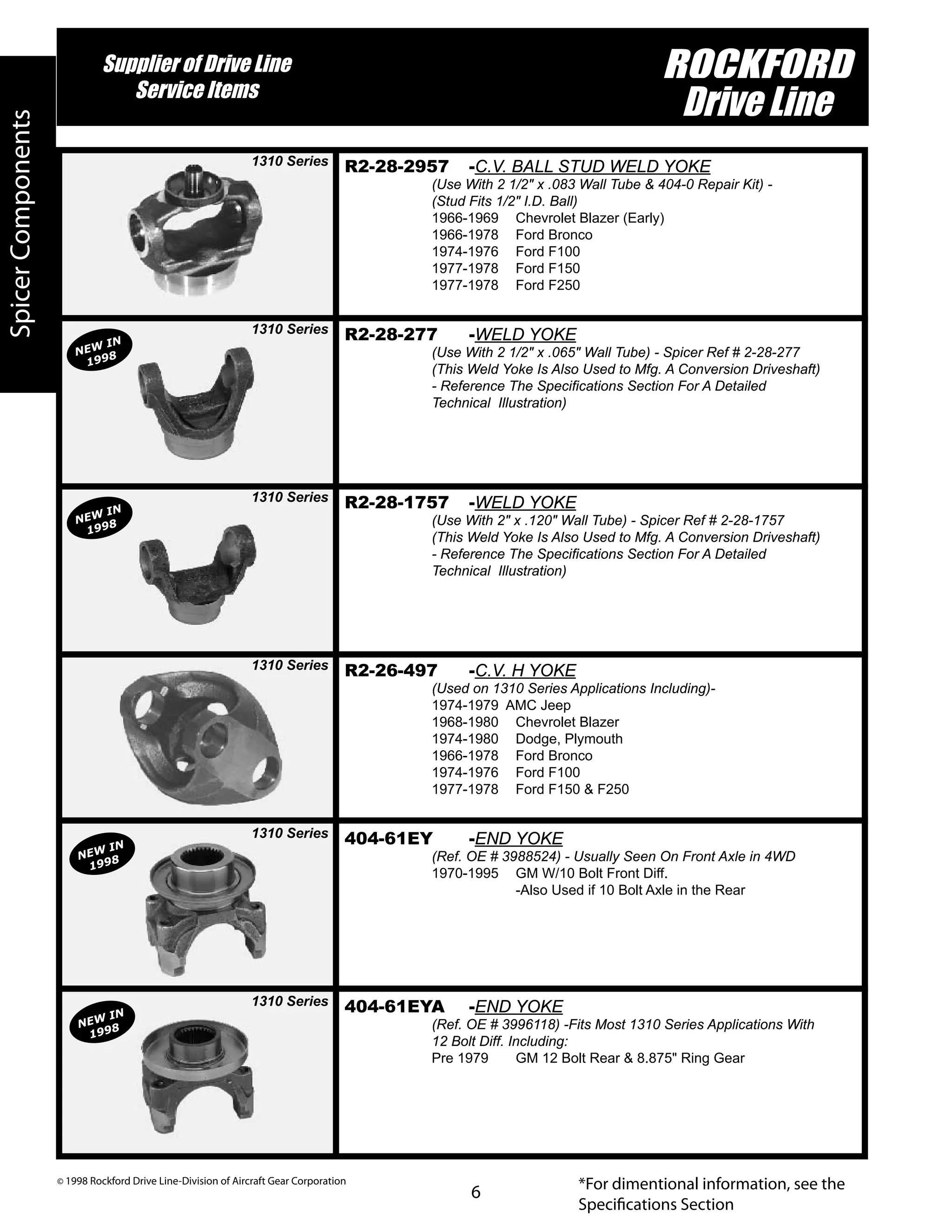 Cv repair spicer | PDF | Commercial Trucks | Auto Body Styles