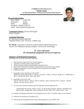 Cv(resume) | PDF | Home Appliances | Home & Garden