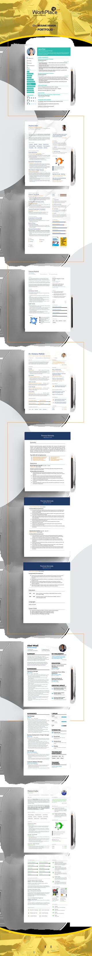 WorkPace CV & Resume Portfolio | PDF