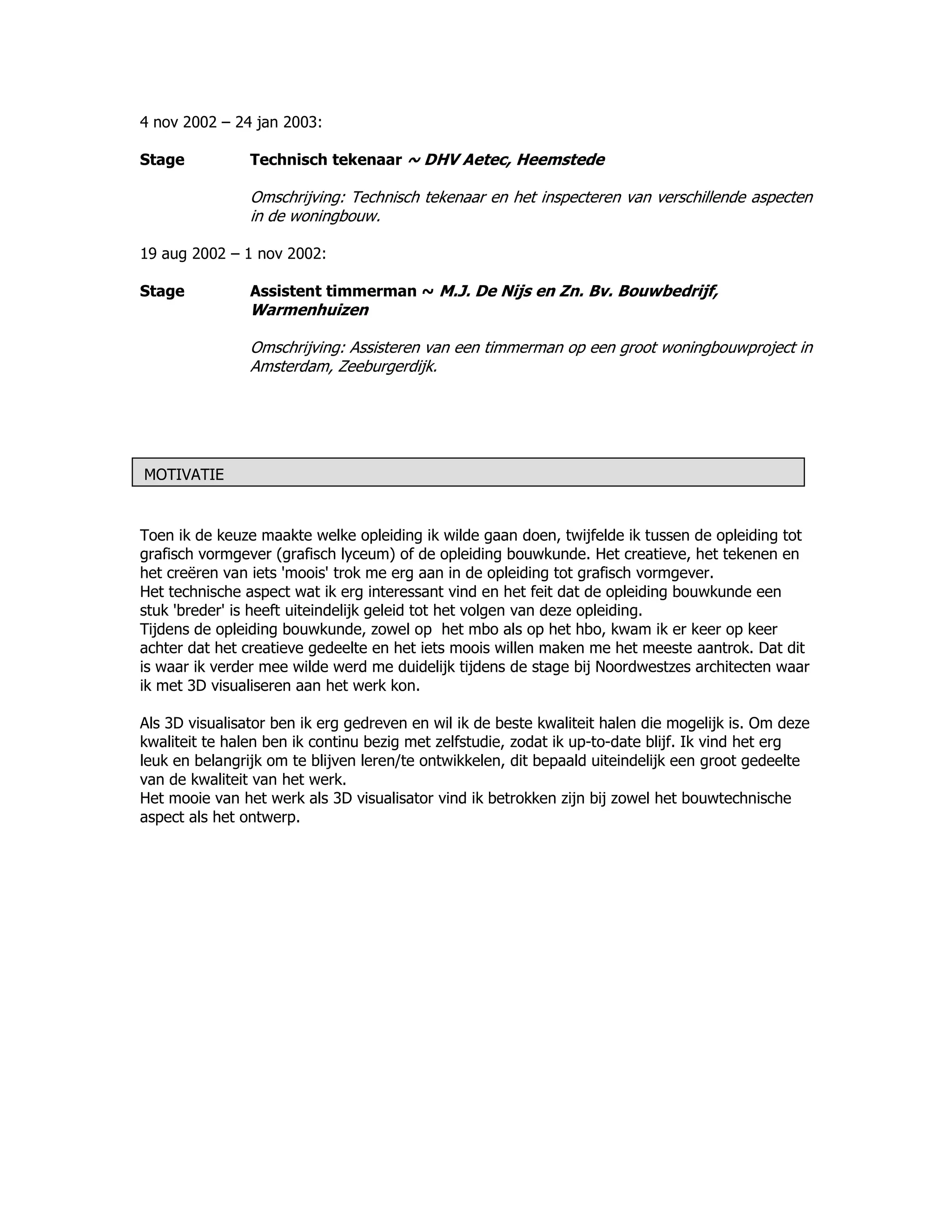 Cv rob pascha 2013 | PDF