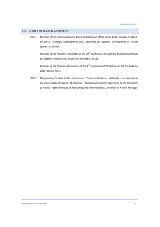 Cv rui marques_en | PDF