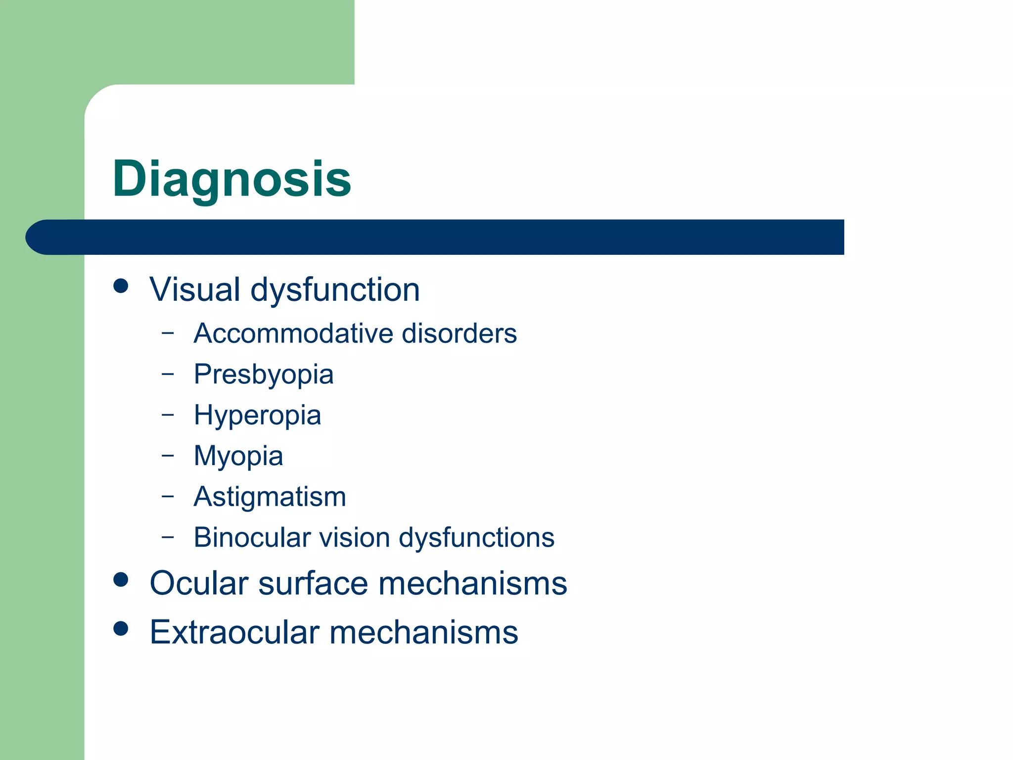 Computer Vision Syndrome | PPT
