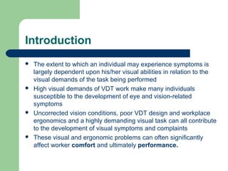 Computer Vision Syndrome | PPT