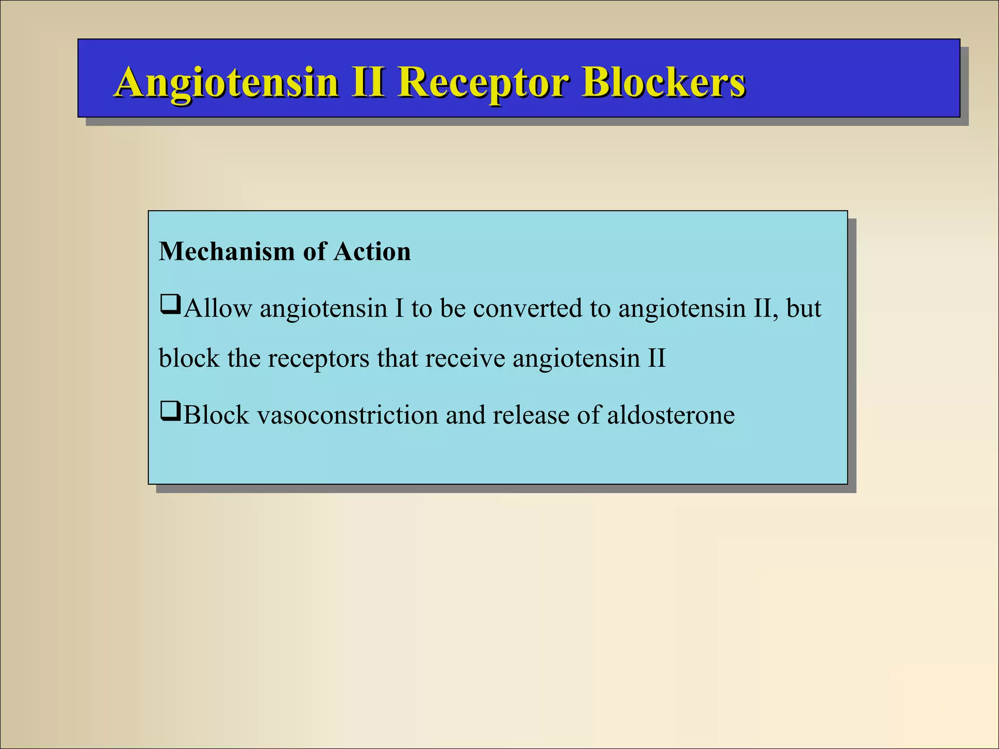 Cardiovascular system Pharmacology | PPT