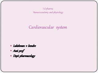 CARDIOVASCULAR SYSTEM | PPT