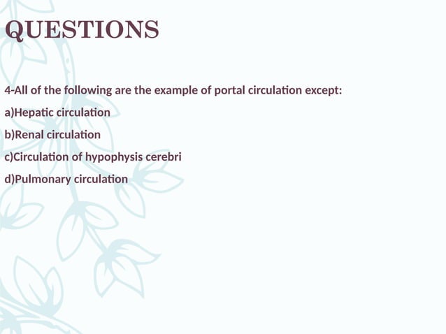 cardiovascular system presentation by Dr Ela | PPT