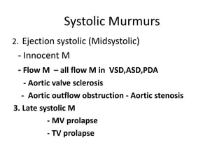 Murmurs | PPTX