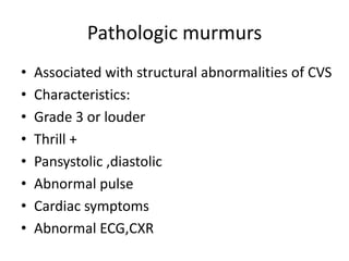 Murmurs | PPTX