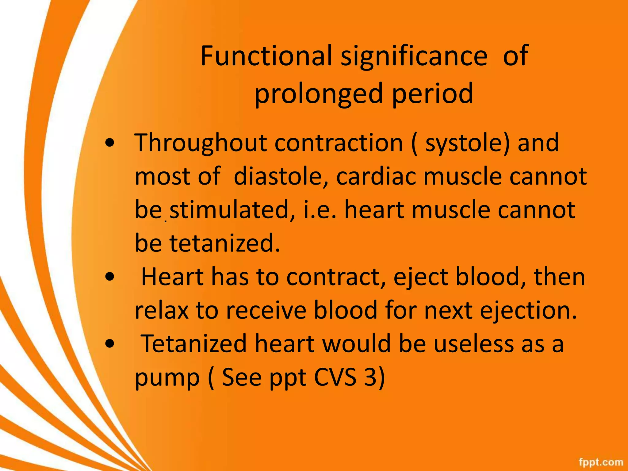 Cvs 2. Electrical properties of Cardiac Muscle | PPT