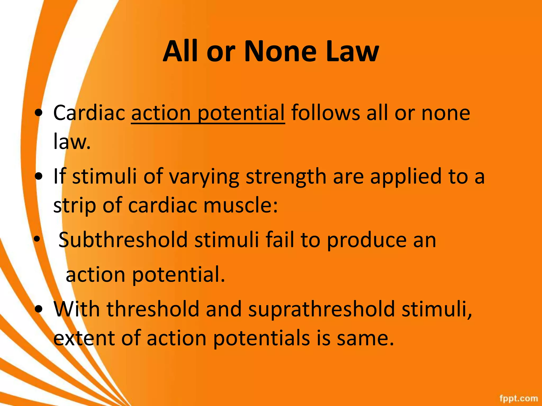 Cvs 2. Electrical properties of Cardiac Muscle | PPT
