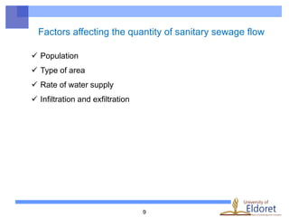 CVS 535 - Watsewater Treatment PART LESSON 1 - Sewerage.pptx
