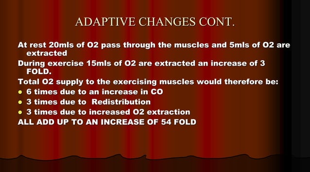 CVS 6 ADAPTIVE CHANGES DURING EXERCISE.ppt