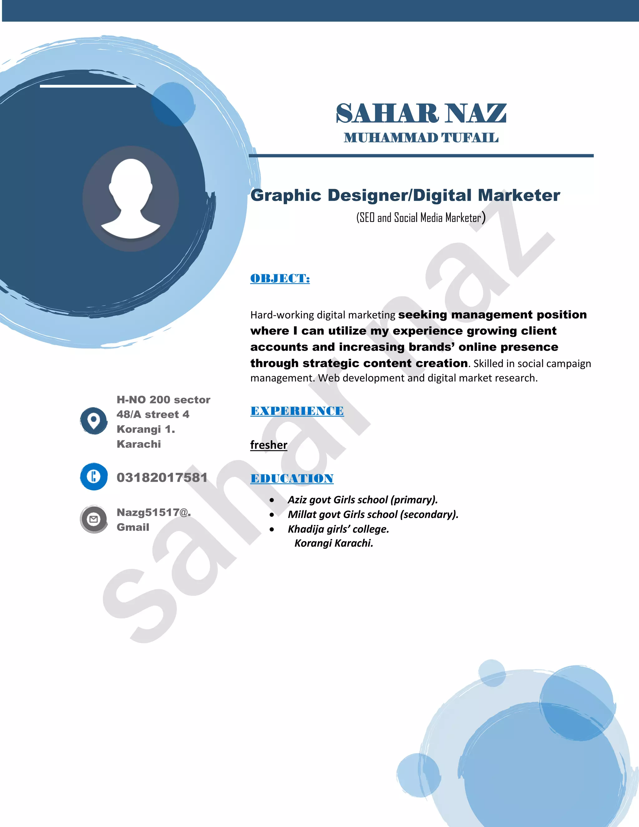 cv sahar naz TUFAIL in pDF.pdf