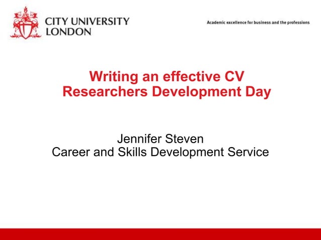 CVs and application forms | PPT