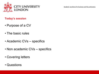 CVs and application forms | PPSX