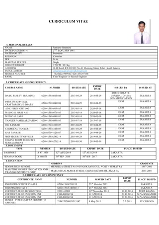 Cv santopo simamora(1) | DOCX