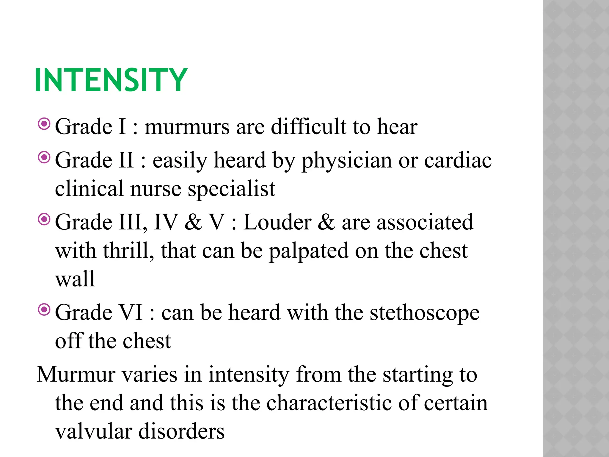 CVS ASSESSMENT.MEDICAL SURGICAL NURSING I | PPTX