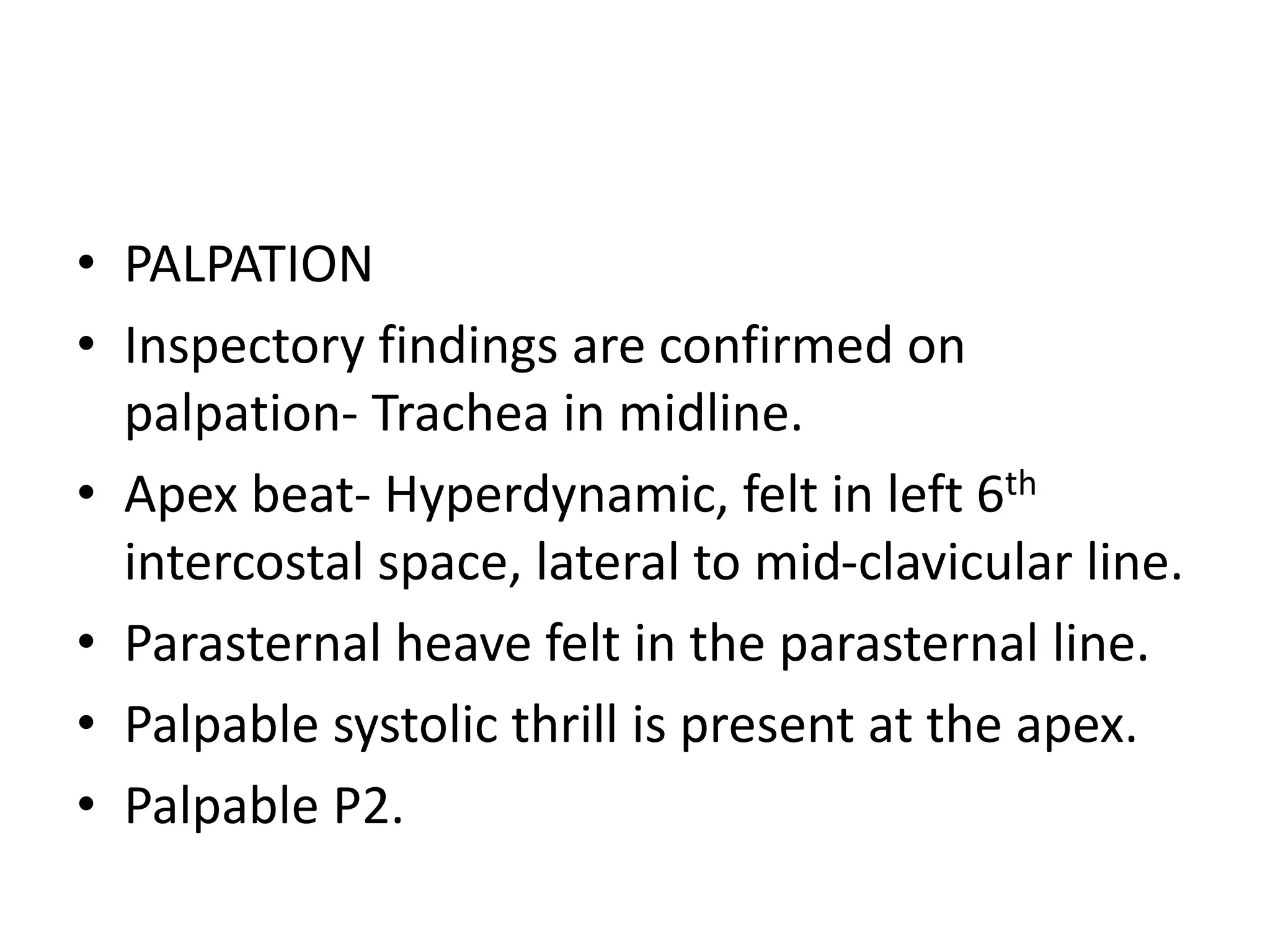 CVS CASE PRESENTTION examination of cardiovascular systempptx | PPTX