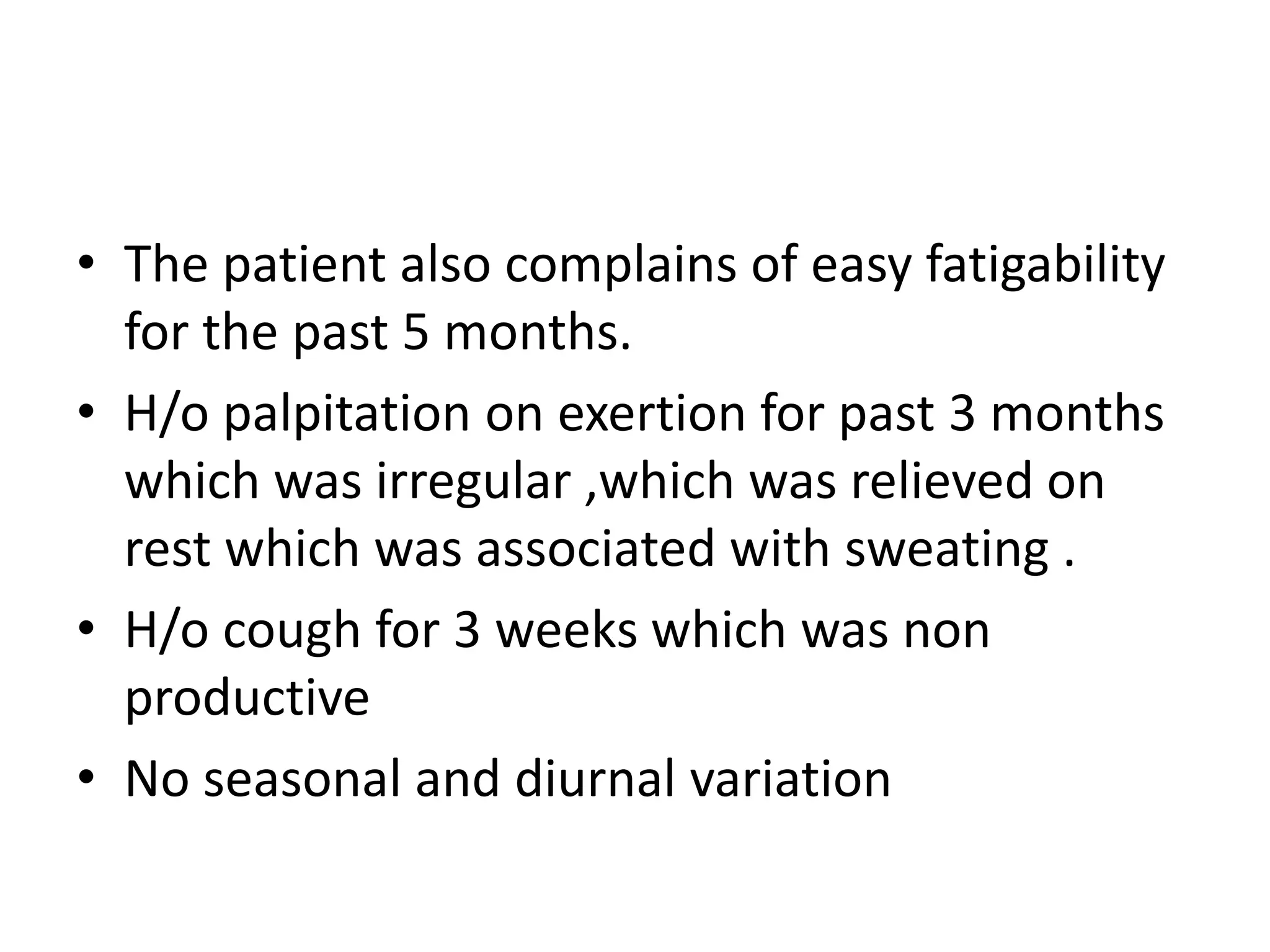 CVS CASE PRESENTTION examination of cardiovascular systempptx | PPTX