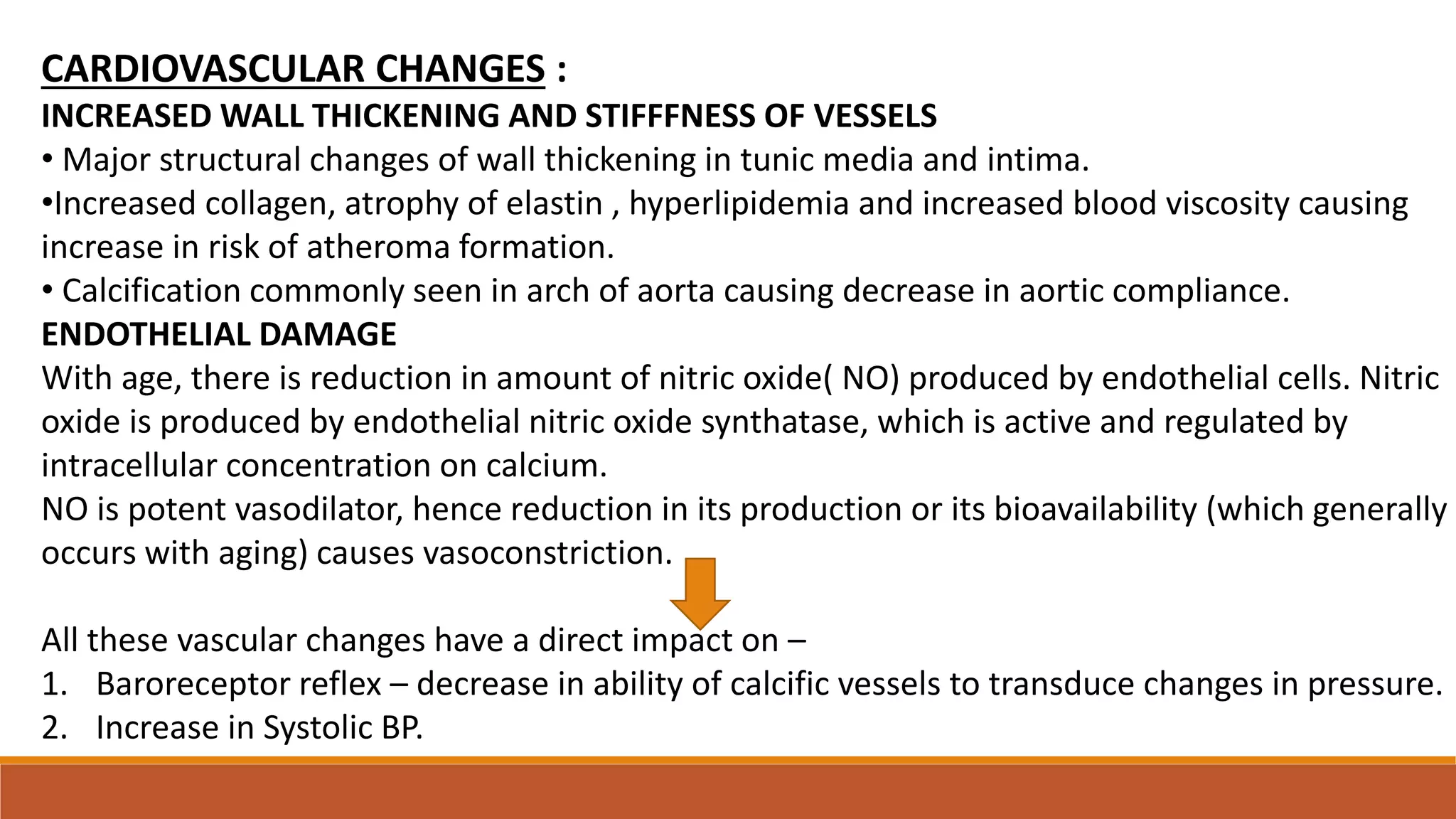 Age Related Changes in Cardiovascular System | PPTX