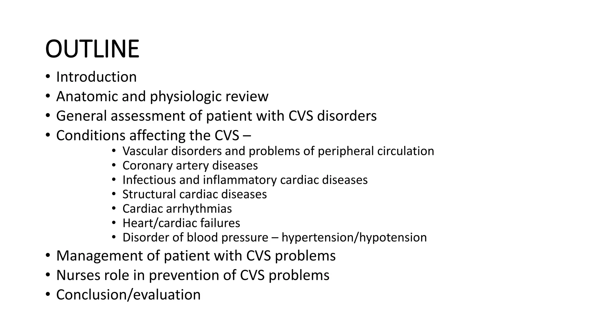 CVS DISORDERS LECTURE 1.pptx