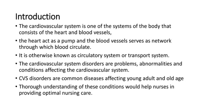 CVS DISORDERS LECTURE 1.pptx