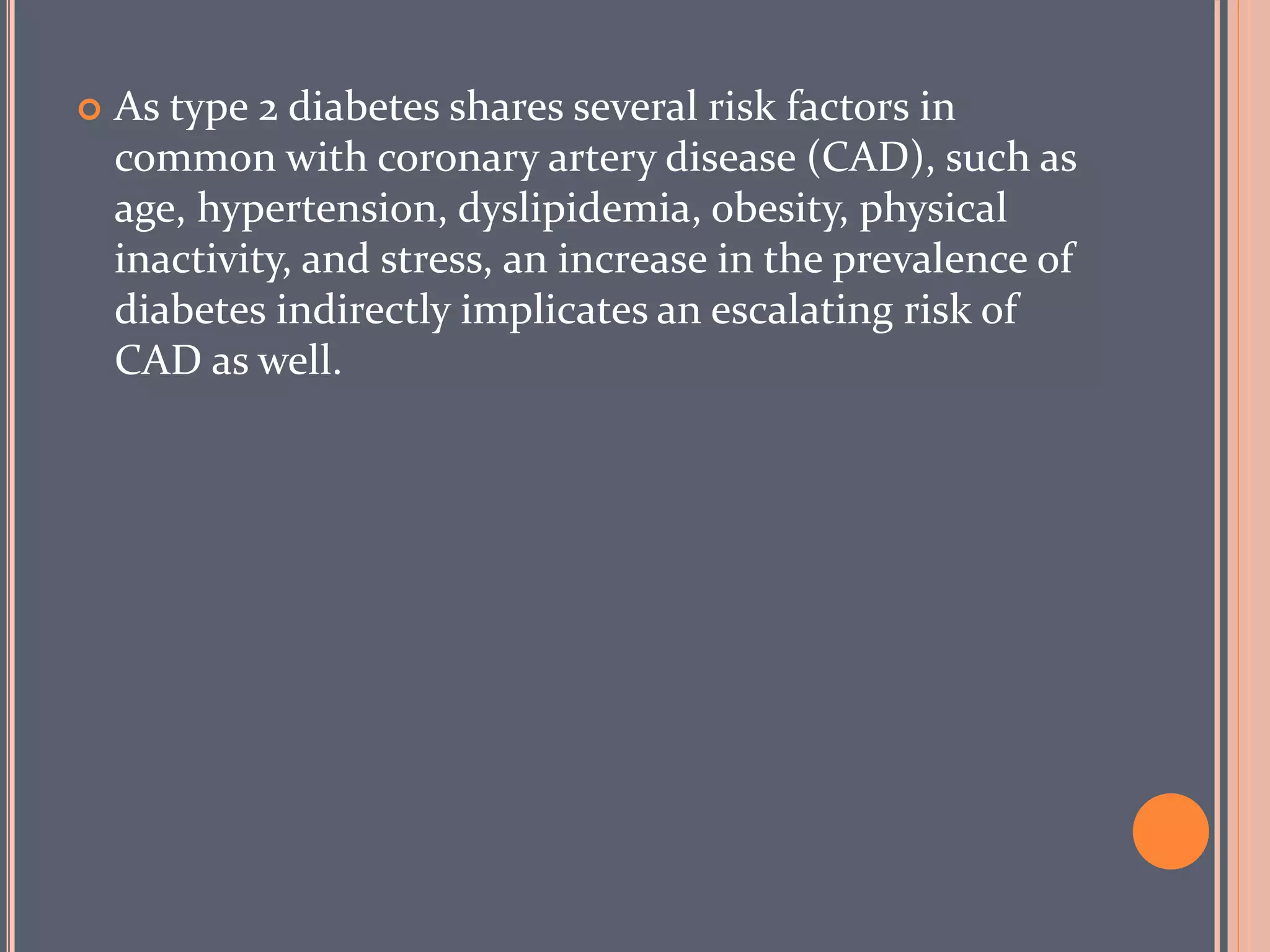 CARDIOVASCULAR DISEASE AND DIABETES | PPTX