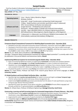 Senjuti Kundu - Resume | PDF