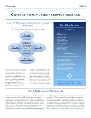 CV Client Services - Fall 2010 | PDF