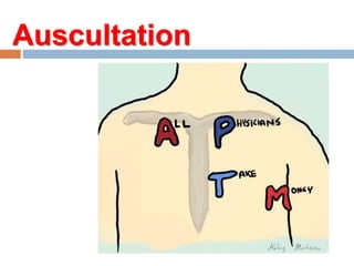 Percussion and Auscultation of CARDIOVASCULAR system. | PPTX