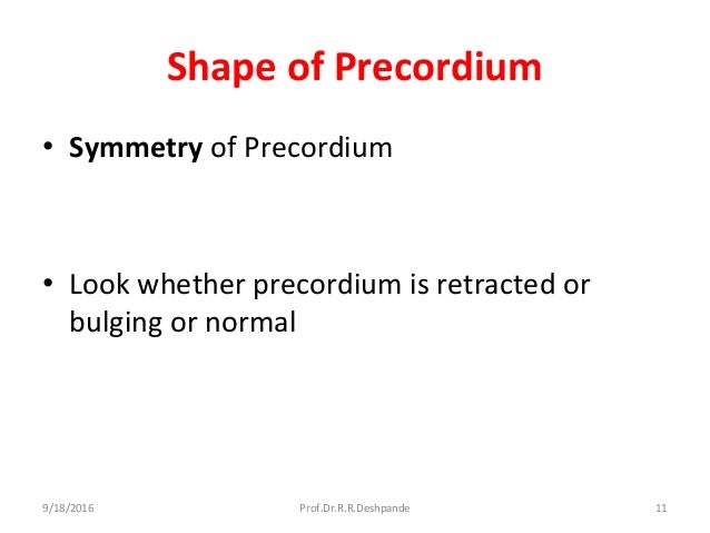 Cardio Vascular System Examination