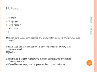 Cvs examination dr ingle | PDF