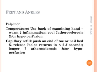 Cvs examination dr ingle | PDF