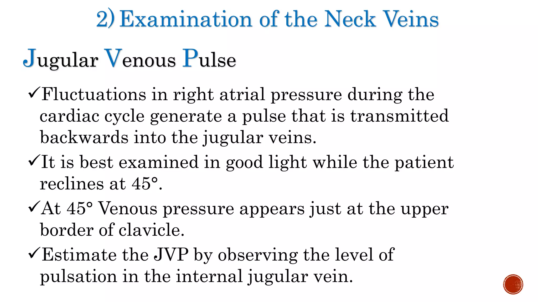 Clinical Examination of CVS | PPTX