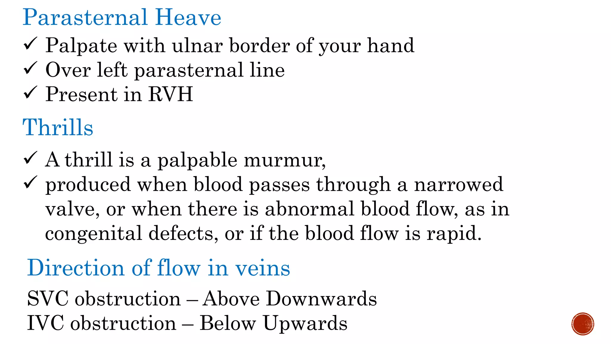 Clinical Examination of CVS | PPTX