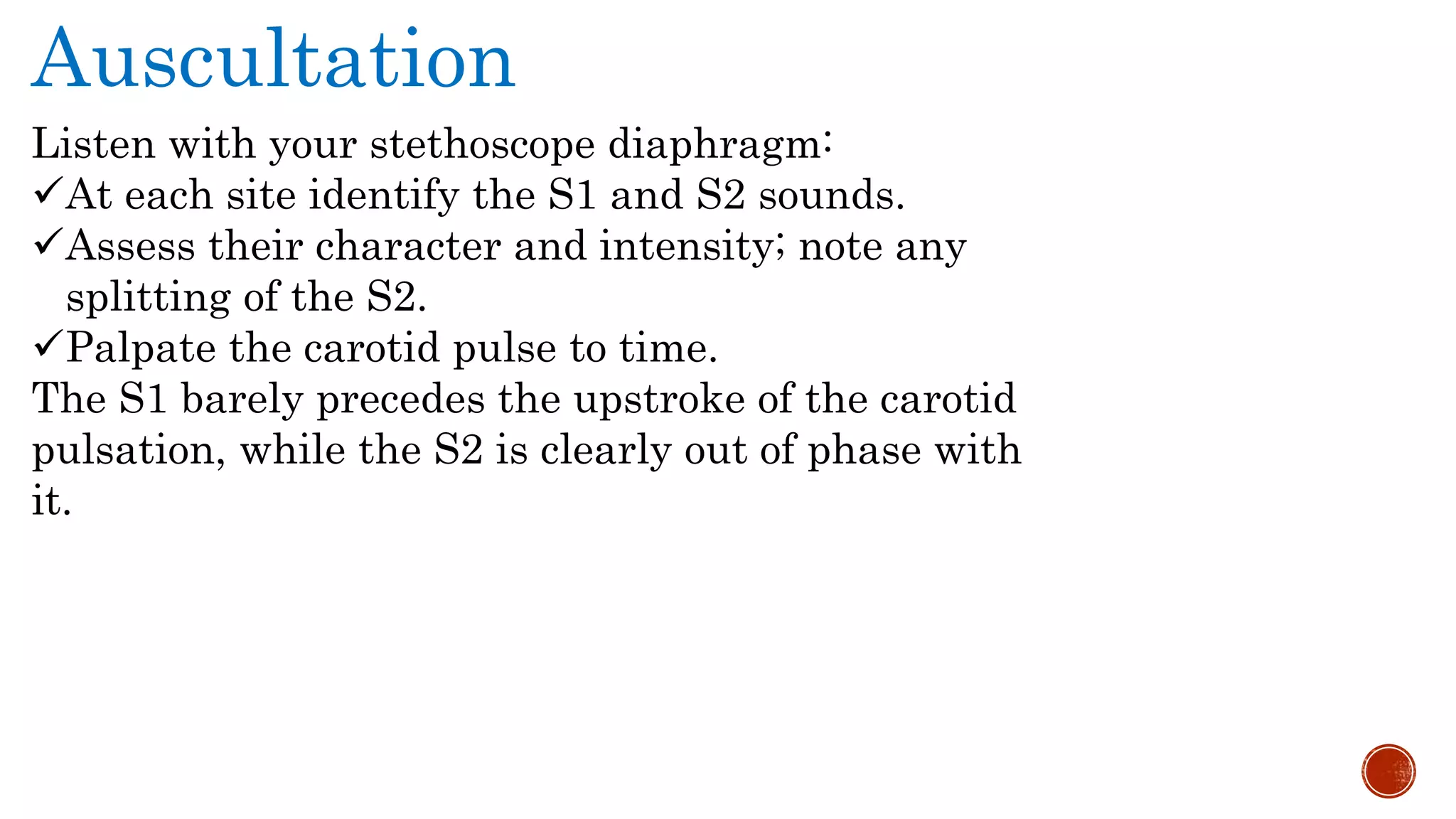 Clinical Examination of CVS | PPTX